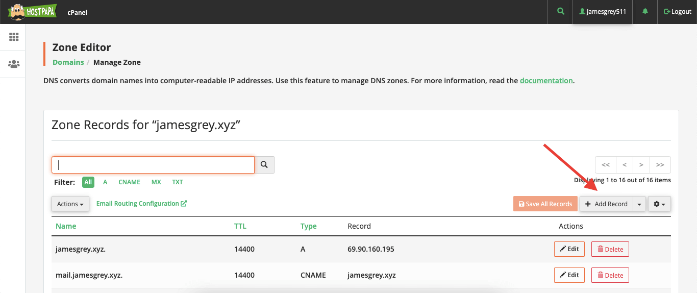 How to create an MX record in DNS | HostPapa Support