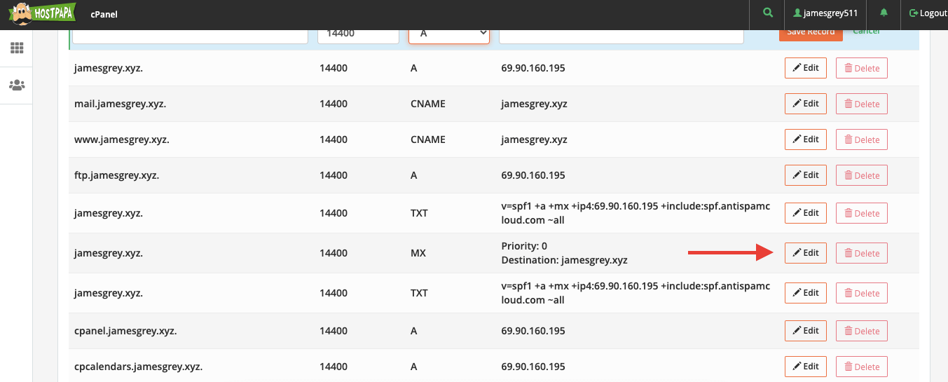 How to update MX records | HostPapa Support