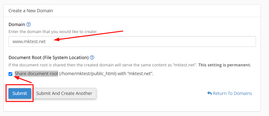 How to set up an alias domain name in cPanel | HostPapa