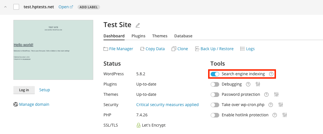 How to install WordPress and manage installations in Plesk | HostPapa