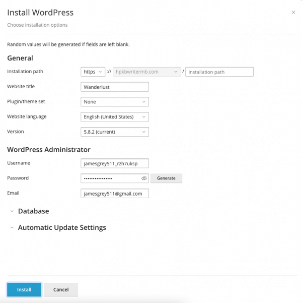How to install WordPress and manage installations in Plesk | HostPapa