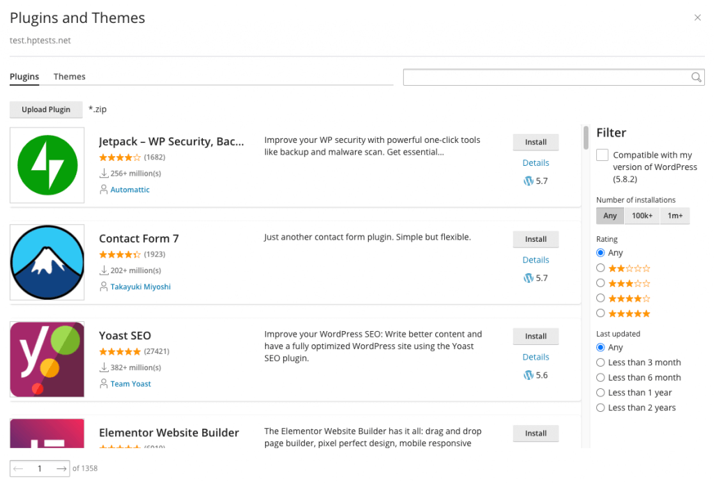 How to manage WordPress plugins in Plesk | HostPapa Support