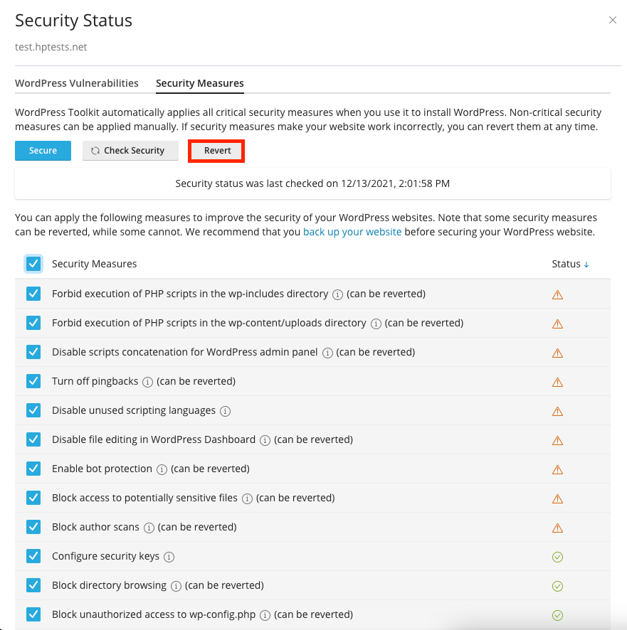 How to secure WordPress with Plesk | HostPapa Support