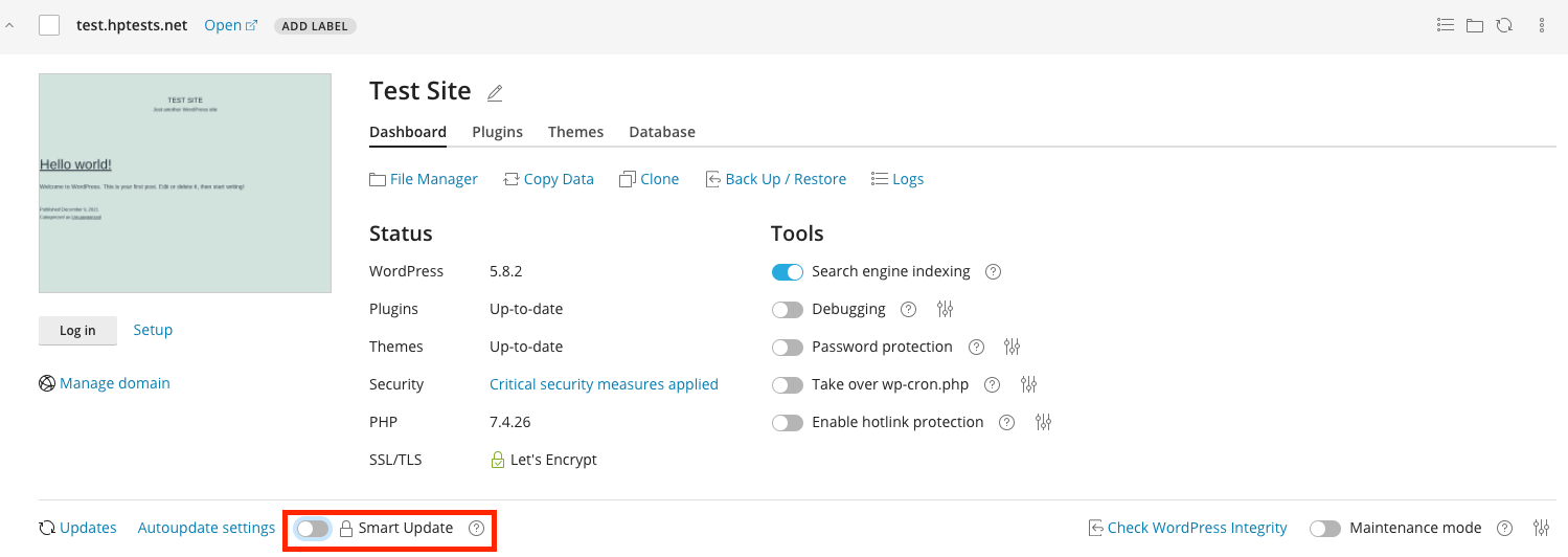 How to update WordPress installations in Plesk | HostPapa Support