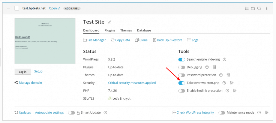 How to set up a regular run of wp-cron.php in Plesk | HostPapa Support