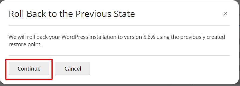 How to restore a WordPress installation in Plesk | HostPapa Support