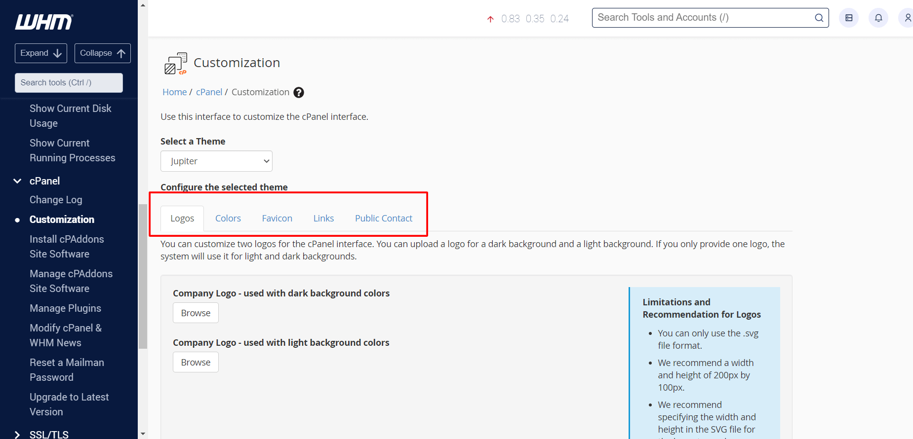 How to customize your cPanel branding - HostPapa