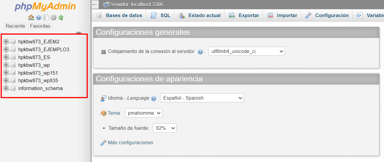 Cómo eliminar una tabla en una base de datos (phpMyAdmin)