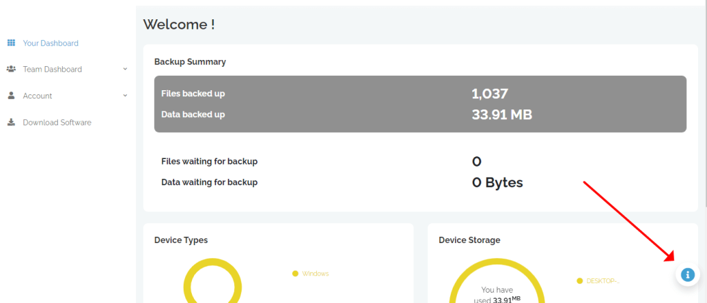 Read about My Data Portal - HostPapa Device Backup