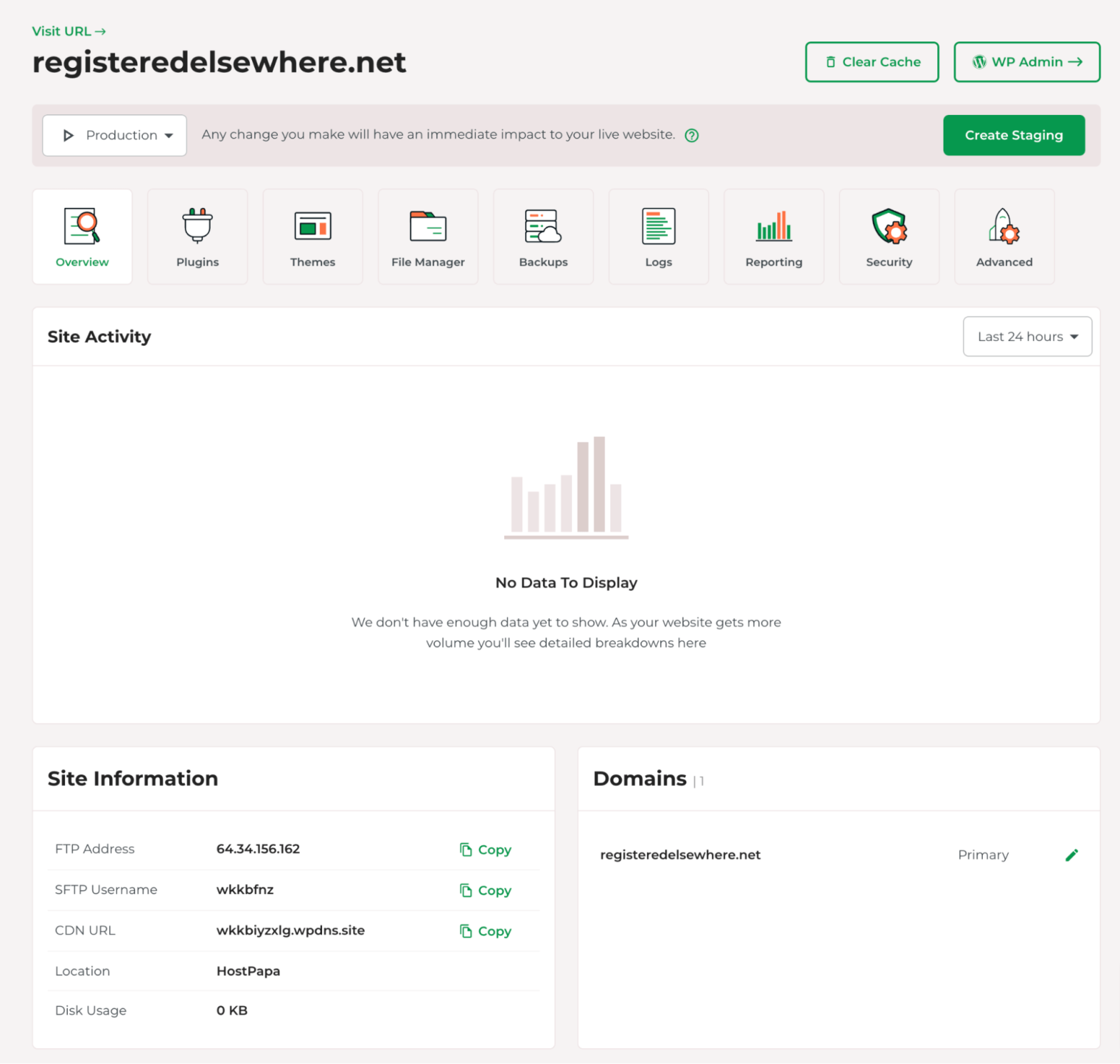 How to access the Managed WordPress Dashboard | HostPapa