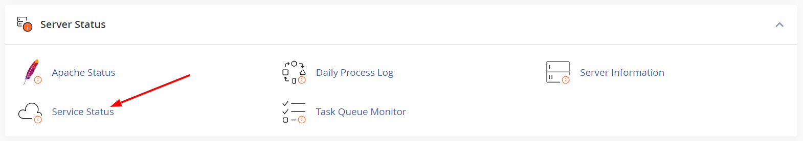 Cómo monitorear tu servidor utilizando Service Status en WHM | HostPapa