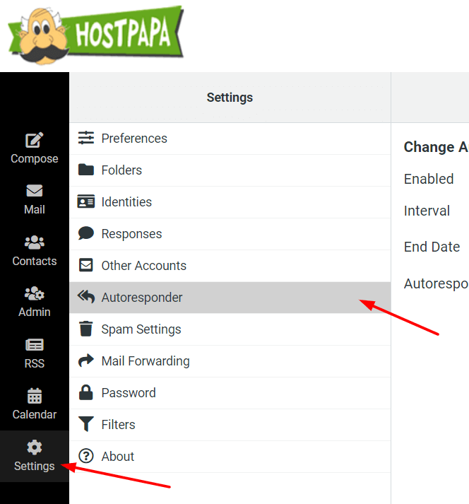 Guía para email de HostPapa: configuración de Webmail