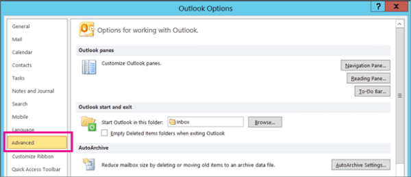 How to export Outlook items to a .pst file in Outlook 2010 | HostPapa