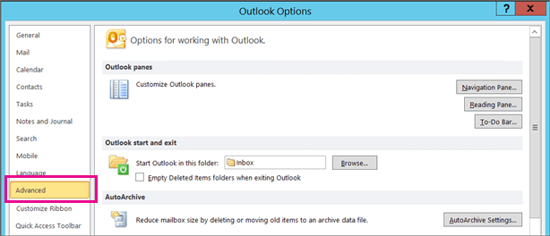 How to export Outlook items to a .pst file in Outlook 2010 | HostPapa