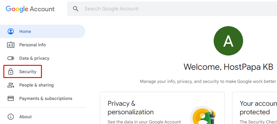 How to create and use Google App Passwords | HostPapa Support How to create and use Google App Passwords | HostPapa Support