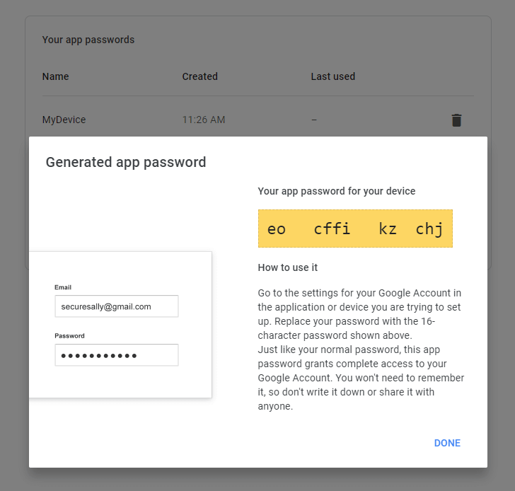 How to create and use Google App Passwords | HostPapa Support