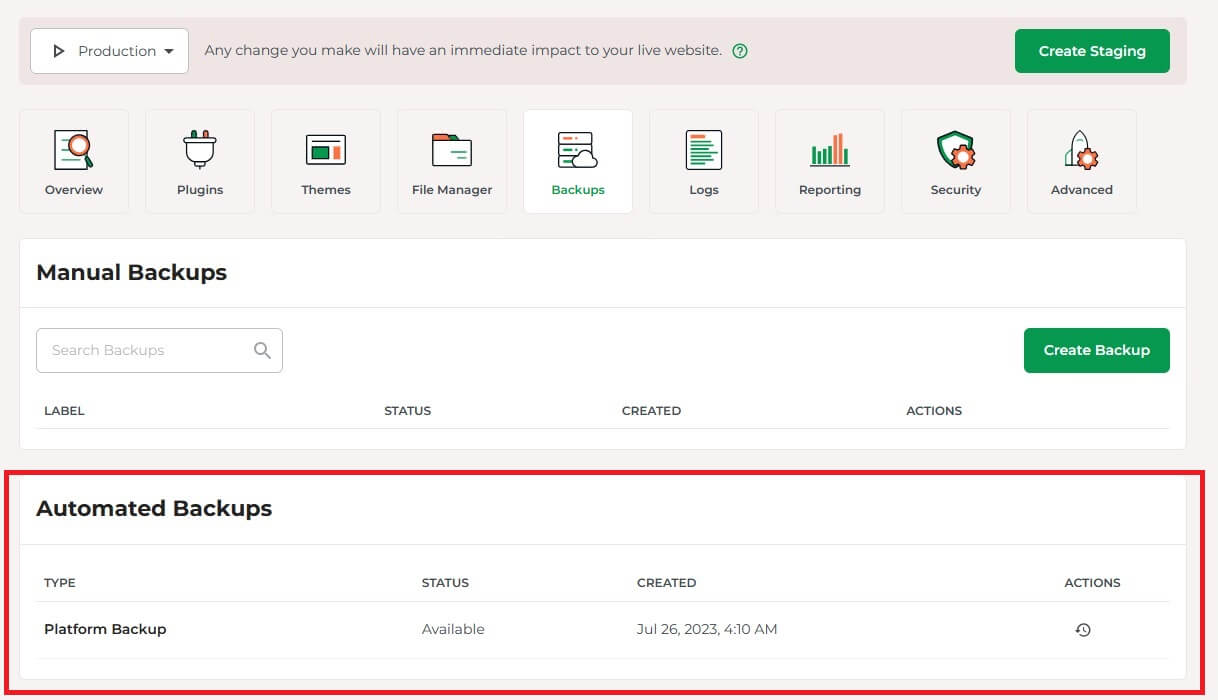 How to restore your WordPress website | Managed WordPress