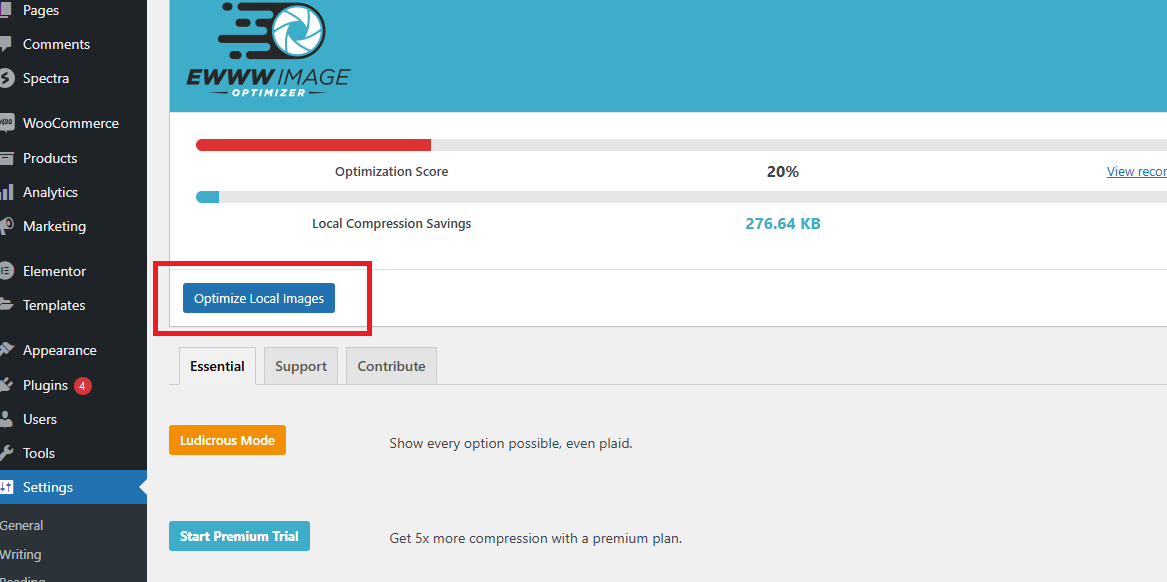 How to Install and Set Up the EWWW Image Optimizer Plugin