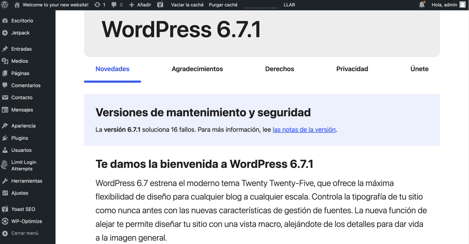 Cómo iniciar sesión en el escritorio de WordPress - Base de Conocimientos de HostPapa